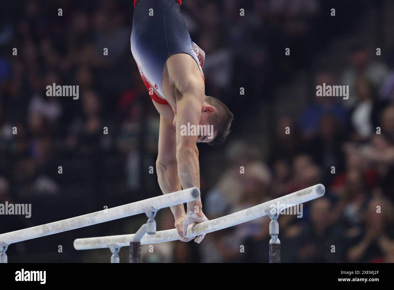 June 27, 2024: Gymnast Paul Juda during the 2024 U.S. Olympic Trials ...