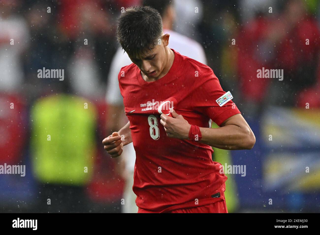 DORTMUND, GERMANY - JUNE 18: Arda Guler of Turkiye celebrates after ...