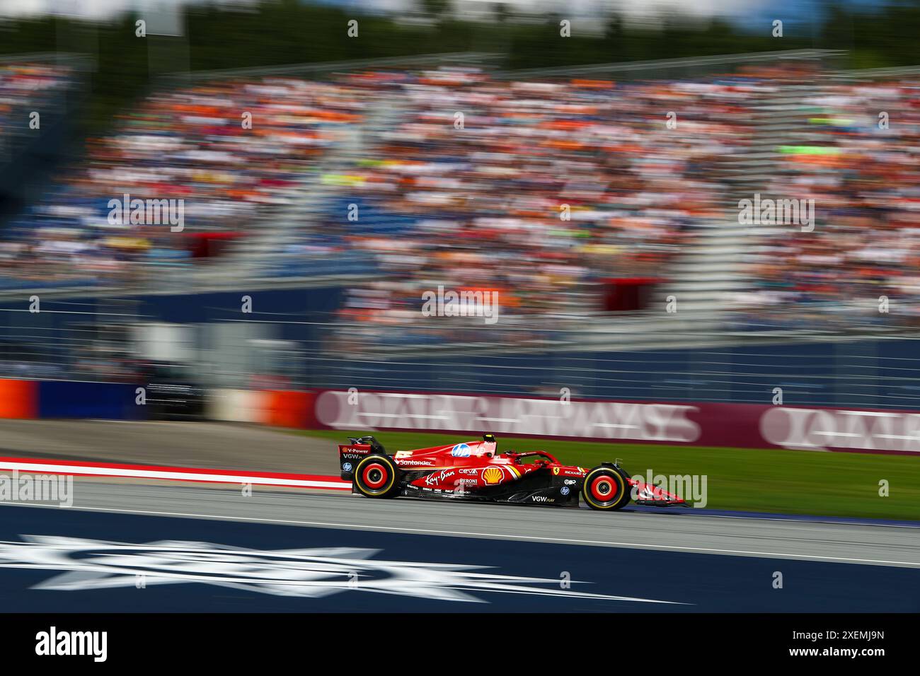 Austria: Carlos Sainz Jr. (ESP) - Scuderia Ferrari - Ferrari SF-24 ...