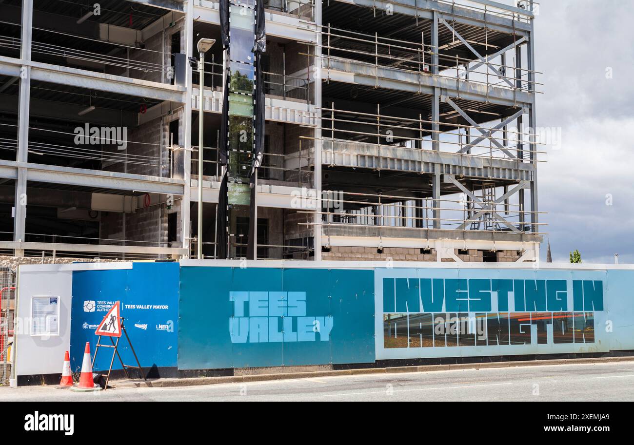 Darlington, UK. 28th June 2024.Darlington Railway Station's £140m ...