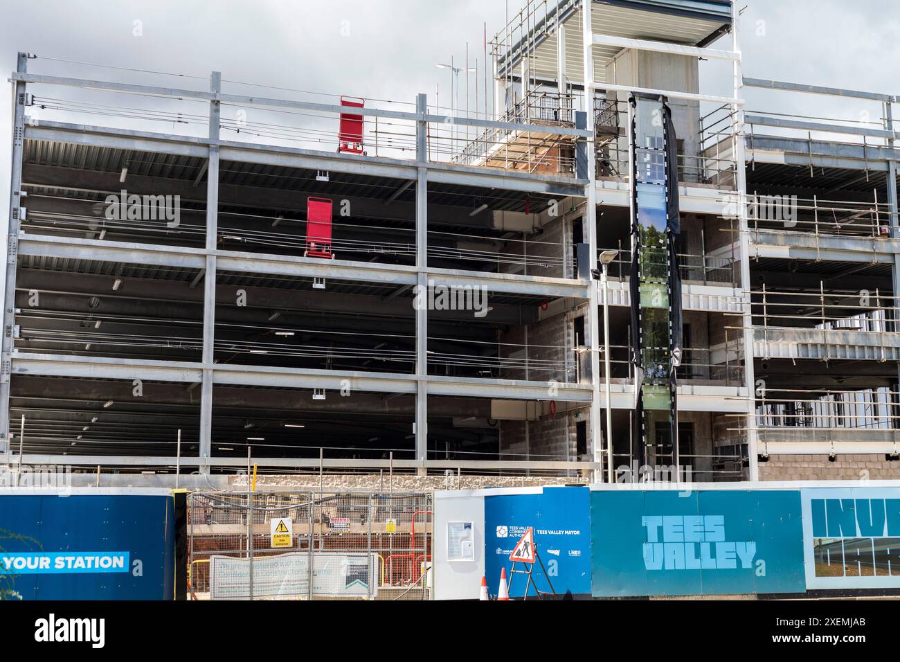 Darlington, UK. 28th June 2024.Darlington Railway Station's £140m ...