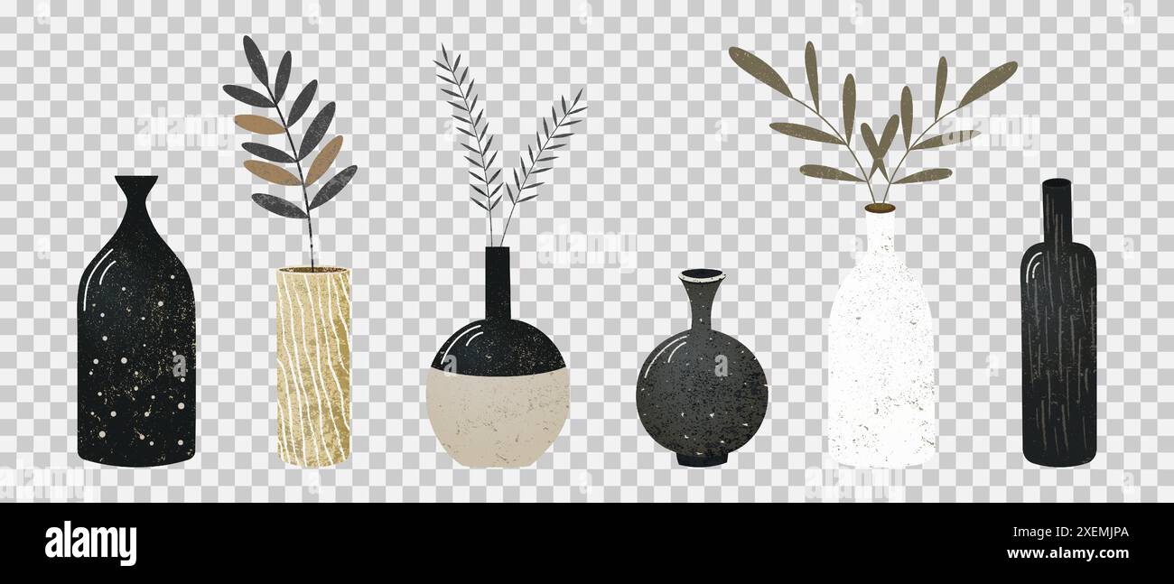Vase designs Stock Vector Images - Alamy