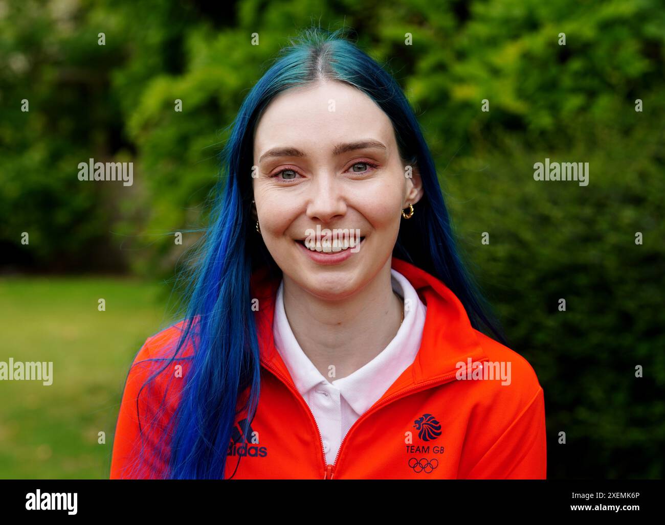 Seonaid McIntosh during the Team GB Paris 2024 shooting team ...