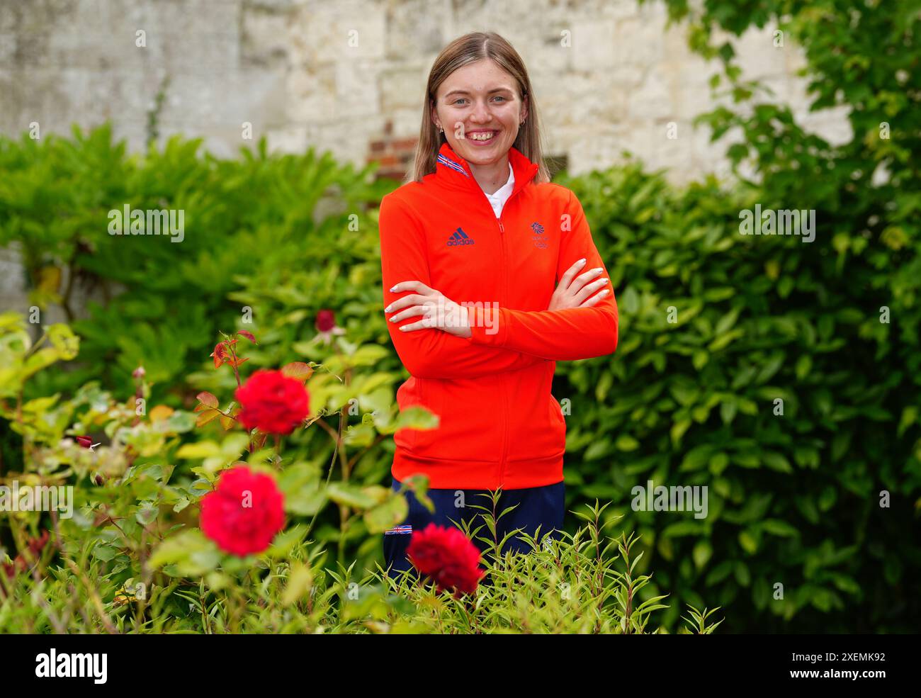 Lucy Hall during the Team GB Paris 2024 shooting team announcement at ...