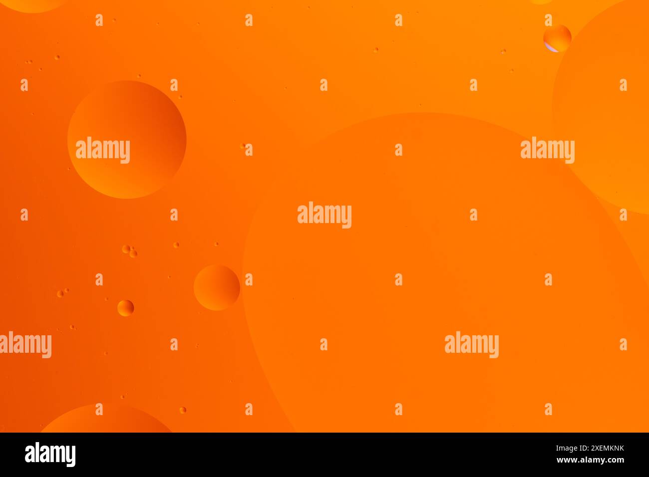 Colorful orange abstract background with bubble like shapes Stock Photo ...