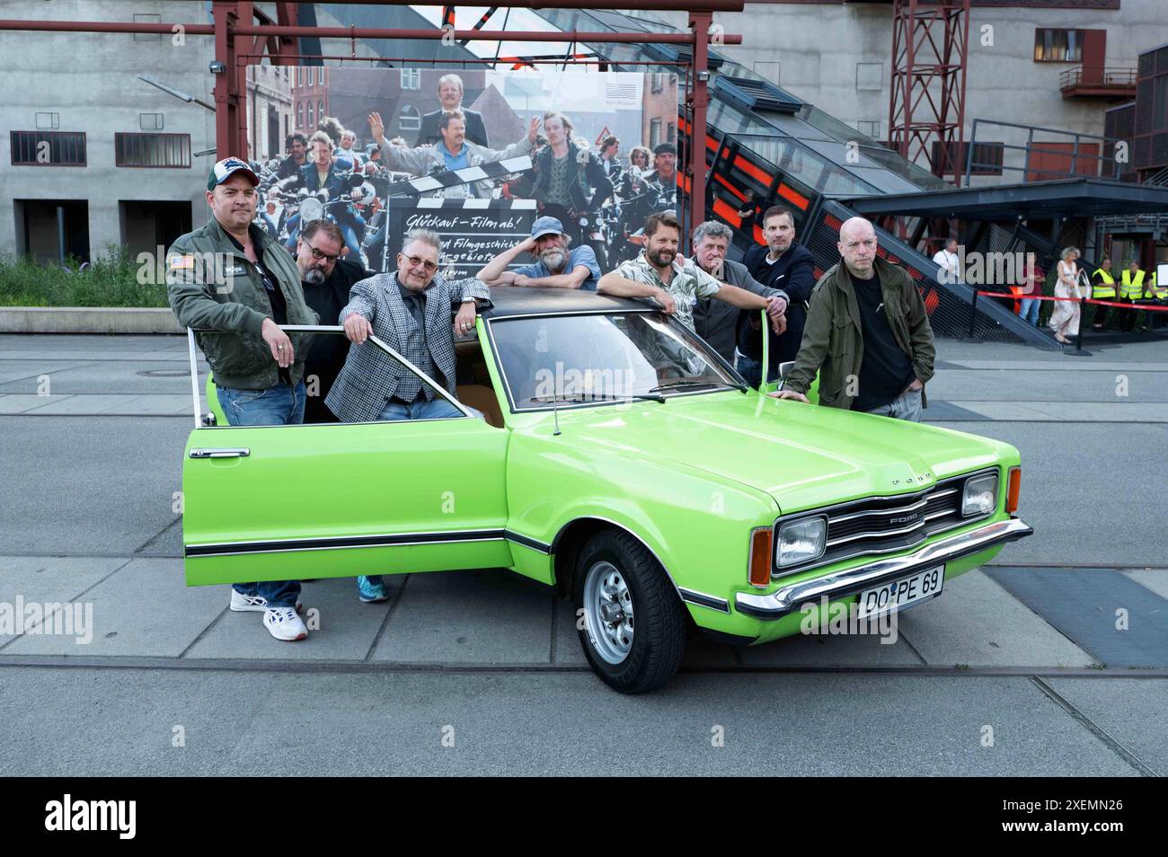 von links: Christian KAHRMANN, Schauspieler, Alfred HOLIGHAUS ...