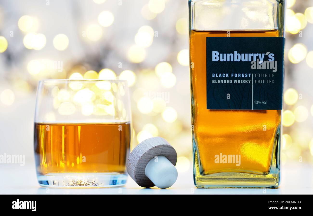 Passau, Germany - - June 28, 2024: Bunburrys Black Forest Blended ...