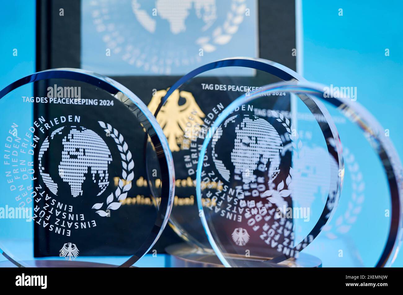 Peacekeeping 2024 EUR, Deutschland, Berlin, 27.06.2024: Vor der ...