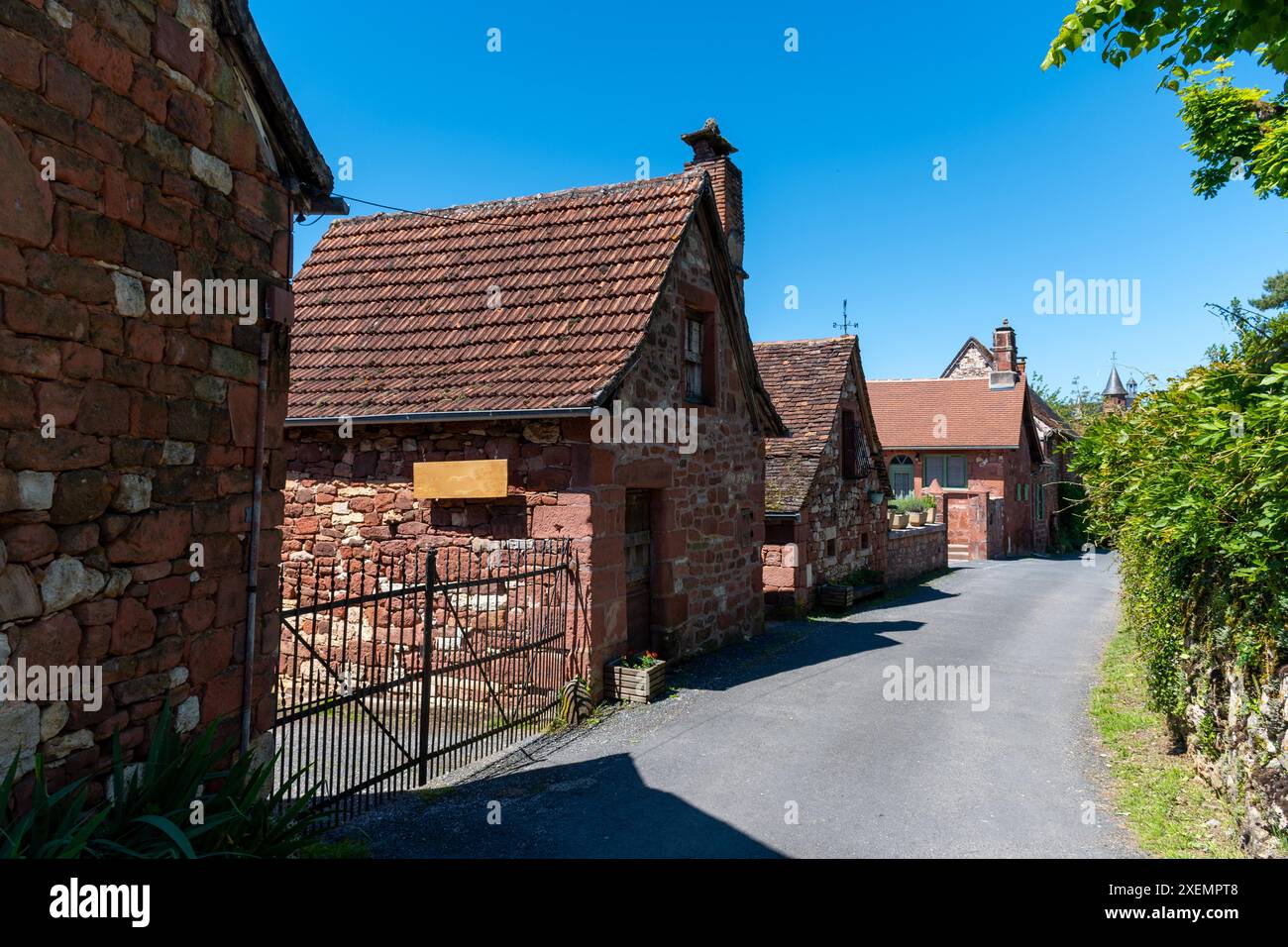 Collonges-la-Rouge village one of the most beautiful villages in France ...