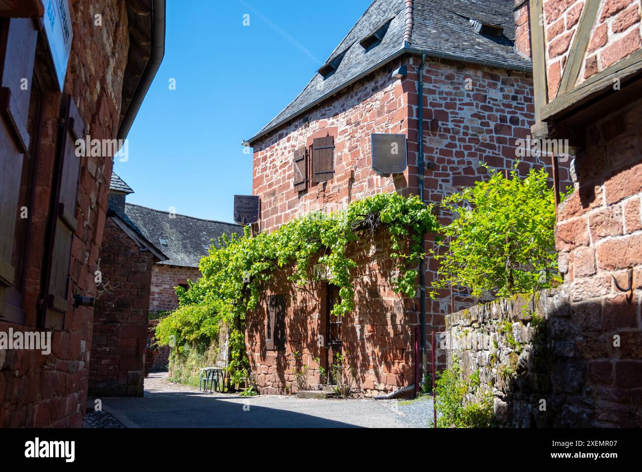 Collonges-la-Rouge village one of the most beautiful villages in France ...