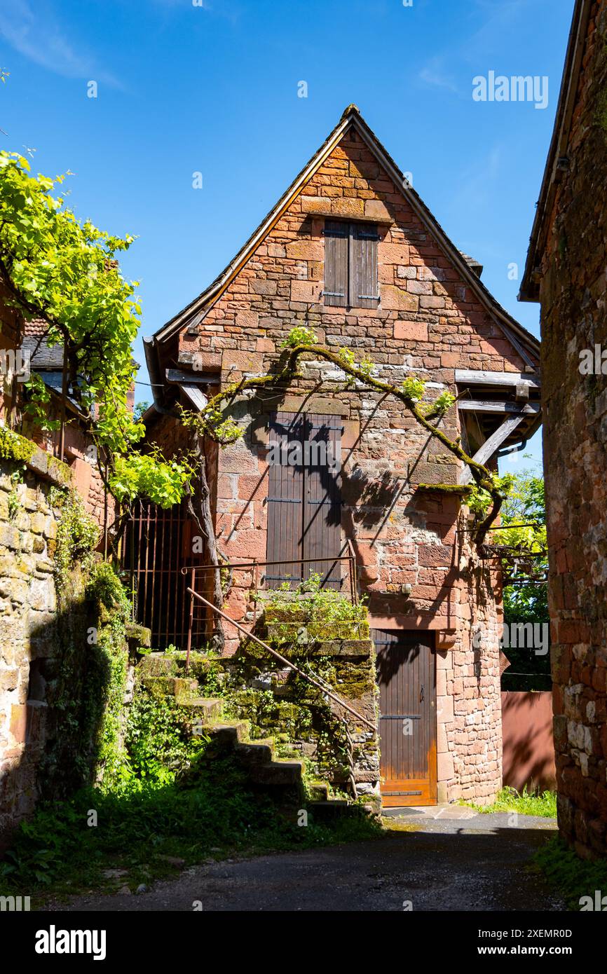 Collonges-la-Rouge village one of the most beautiful villages in France ...