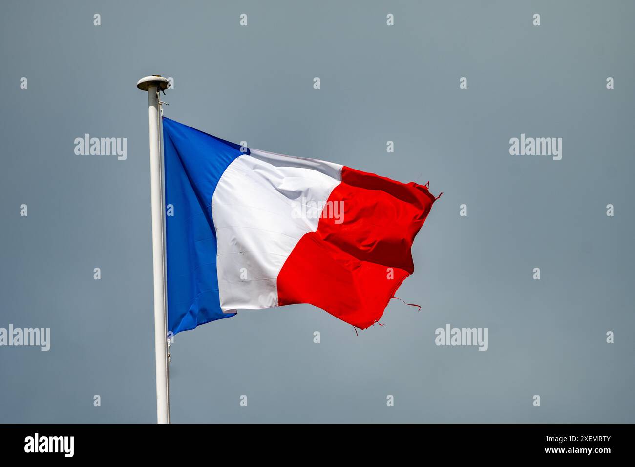 French alps alpine france blue sky summer travel flag hi-res stock ...