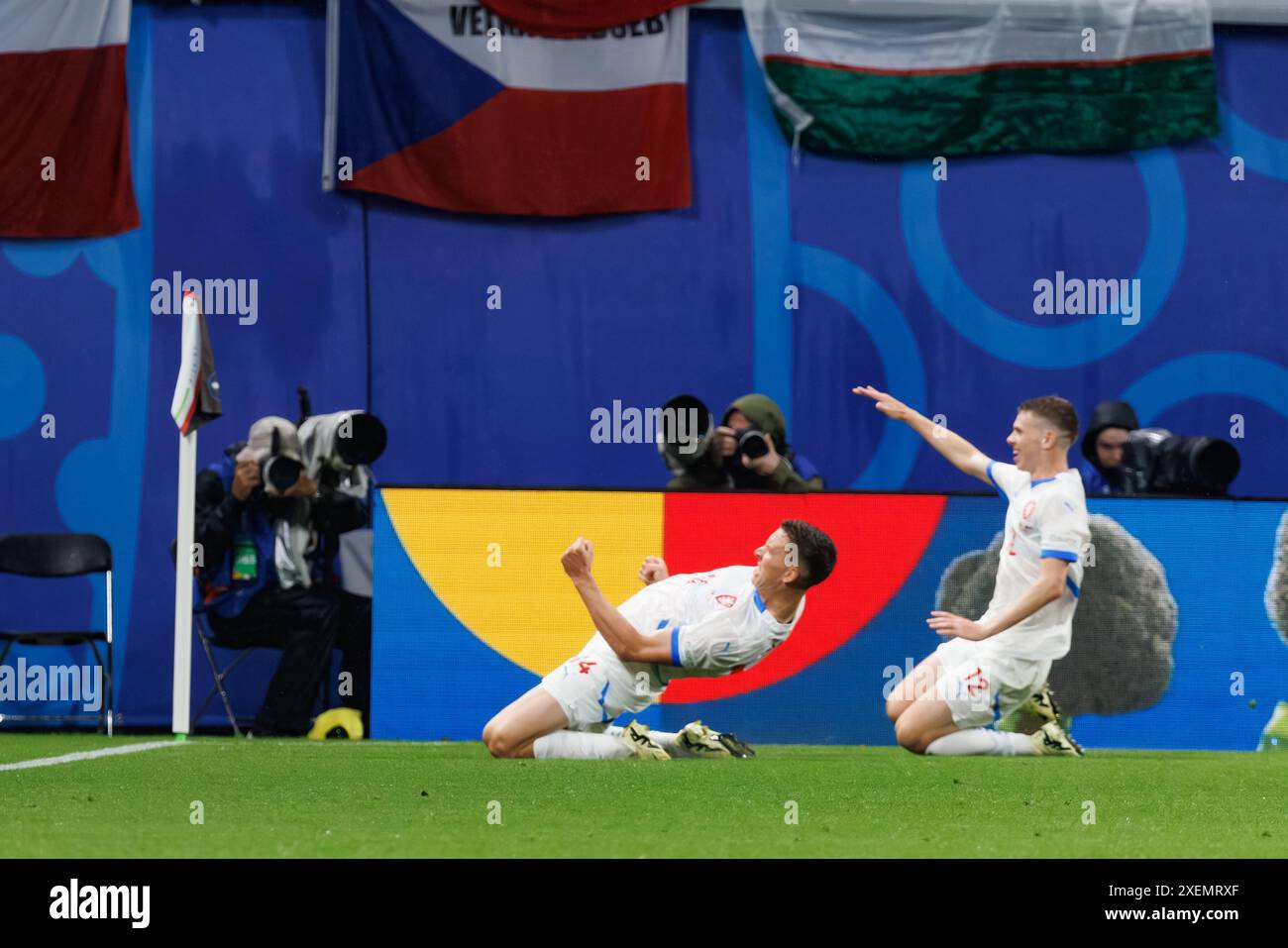 Lukas Provod seen during UEFA Euro 2024 game between national teams of ...