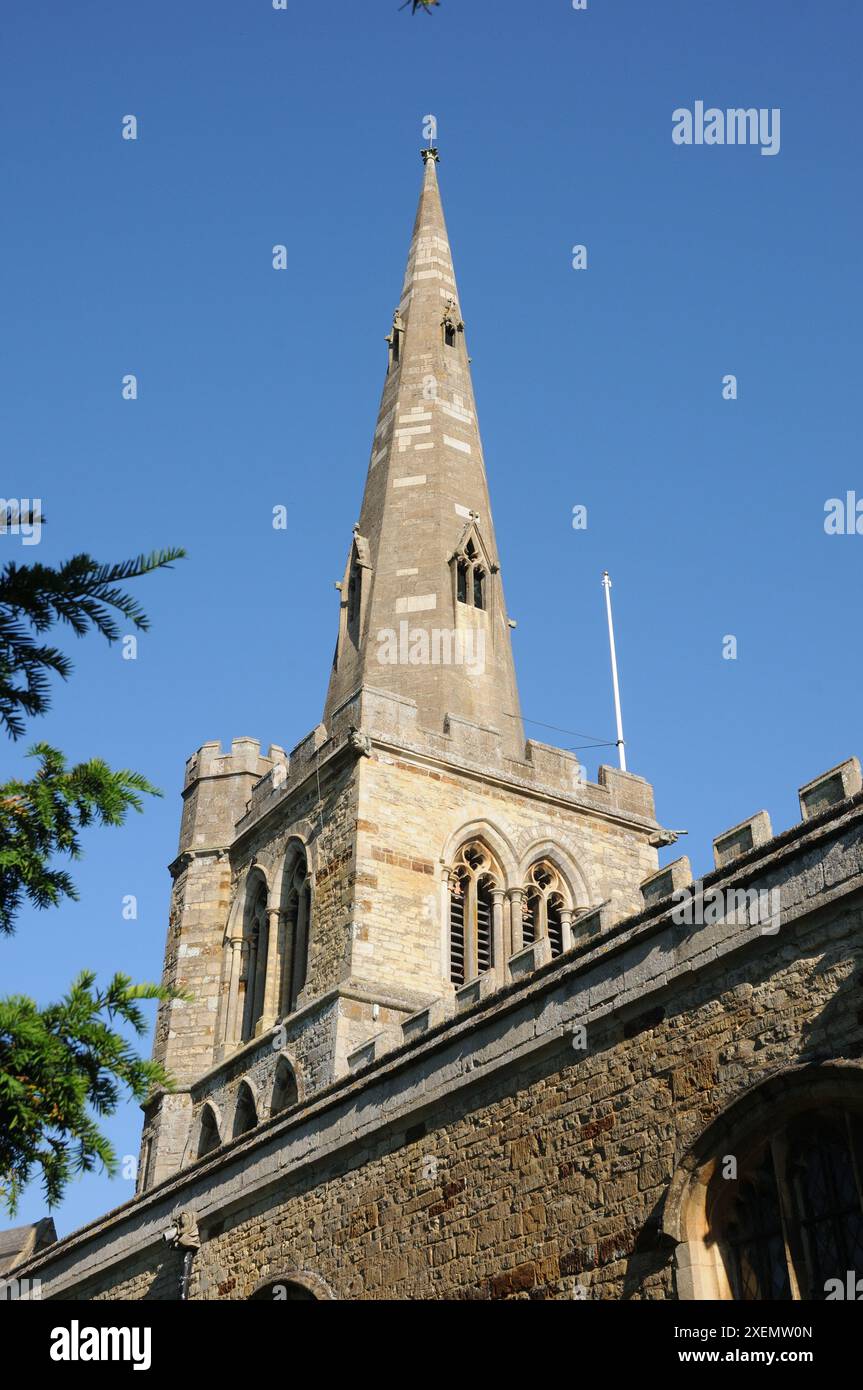 St Mary the Virgin, Burton Latimer, Northamptonshire Stock Photo - Alamy