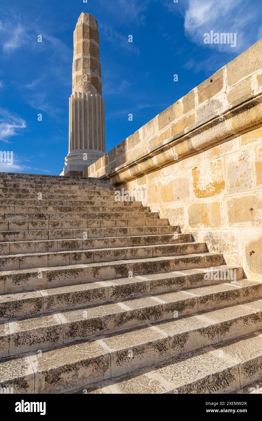 Ben Arous, Tunisia. Ruins of the Roman Capitol at the Uthina Archaeological Site Stock Photo - Alamy