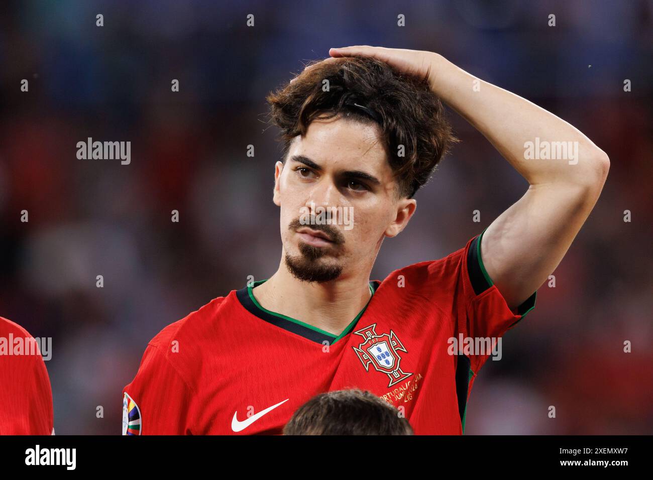 Vitinha seen during UEFA Euro 2024 game between national teams of ...