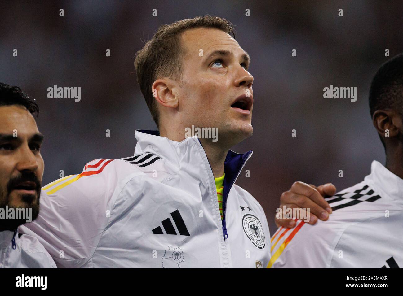 Manuel Neuer seen during UEFA Euro 2024 game between national teams of ...