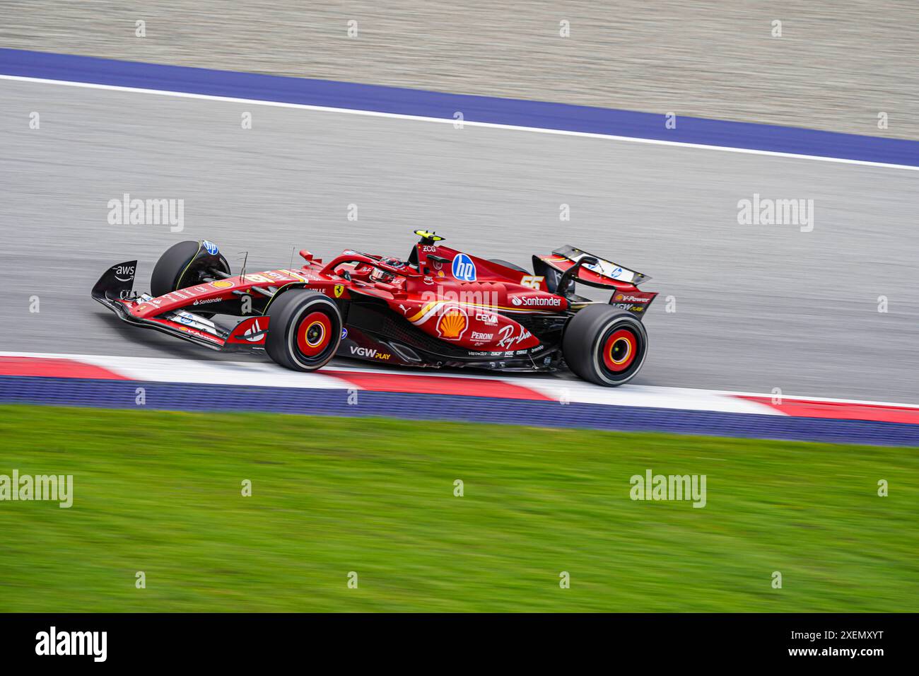 Spielberg, Austria. 28th June, 2024. Carlos Sainz Jr. (ESP) - Scuderia ...