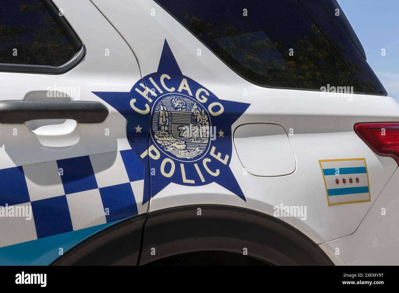 Chicago - June 27, 2024: Chicago Police Department vehicle. Chicago PD ...