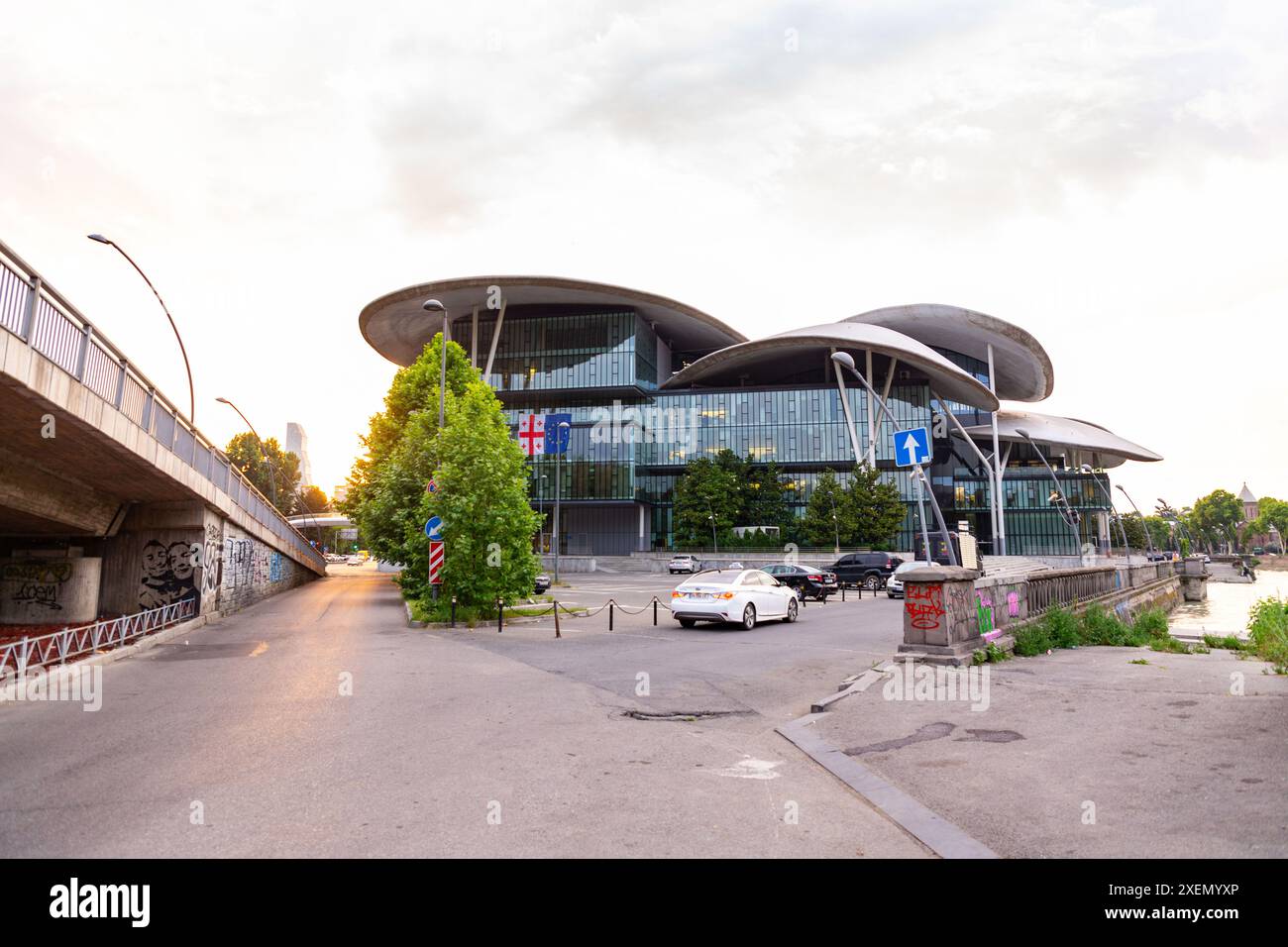 Tbilisi, Georgia - 16 JUNE, 2024: Public Service Hall is an agency of ...