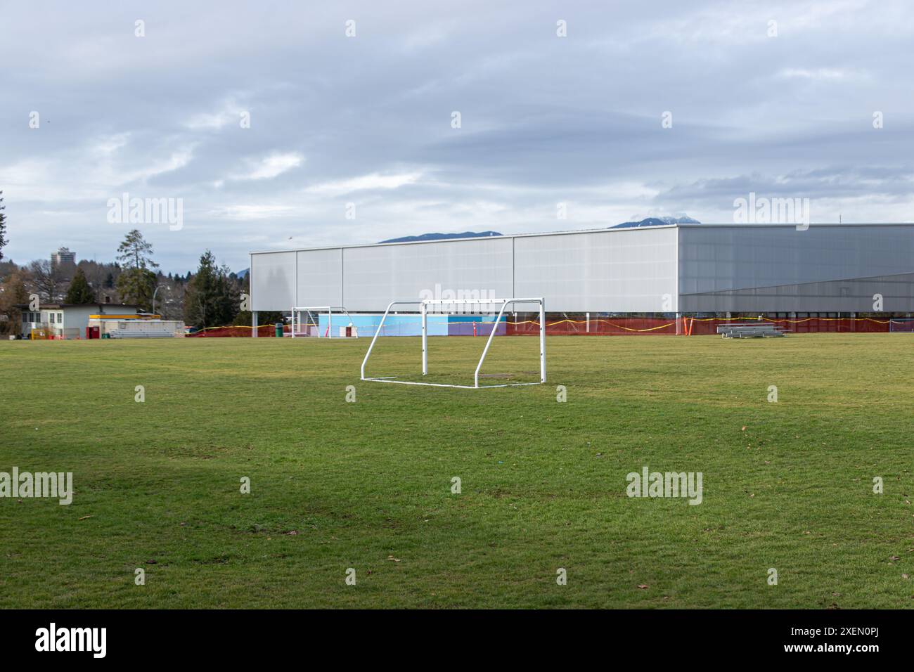 Empty field for soccer hi-res stock photography and images - Alamy