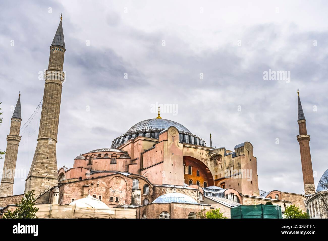 Sophia which was built by emperor justinian in 537 ad hi-res stock ...