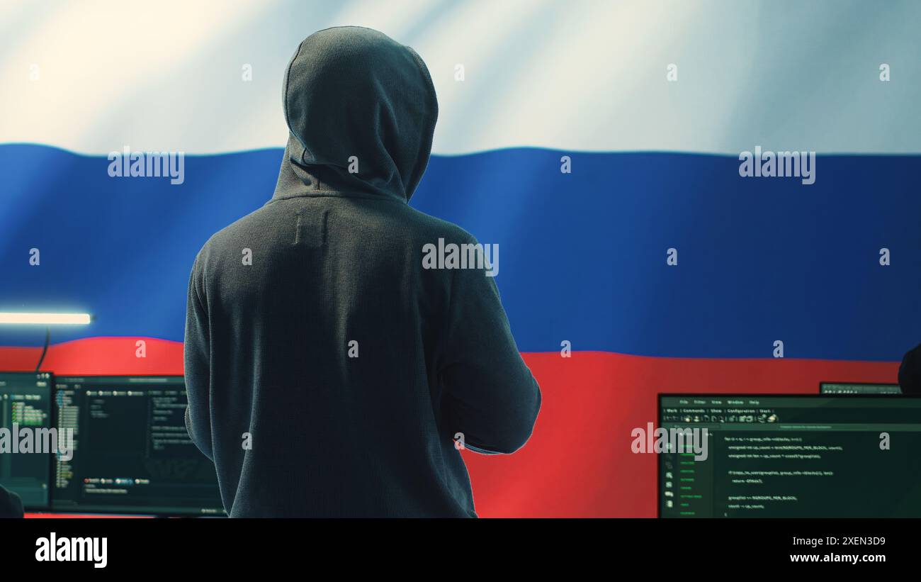 Security warning international hackers hi-res stock photography and ...