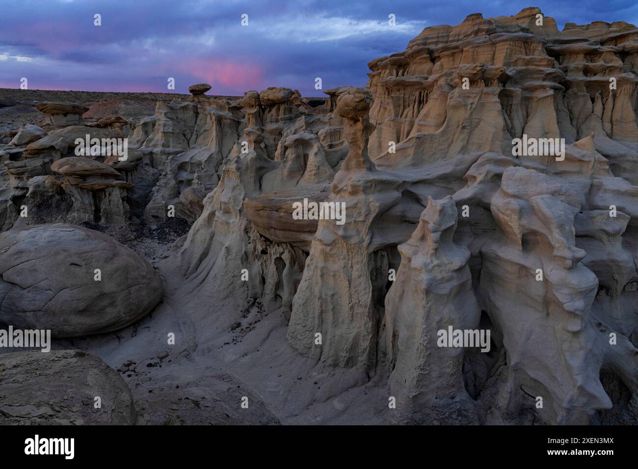 Hoodoos in Valley of Dreams take on fantastical shapes after eons of ...