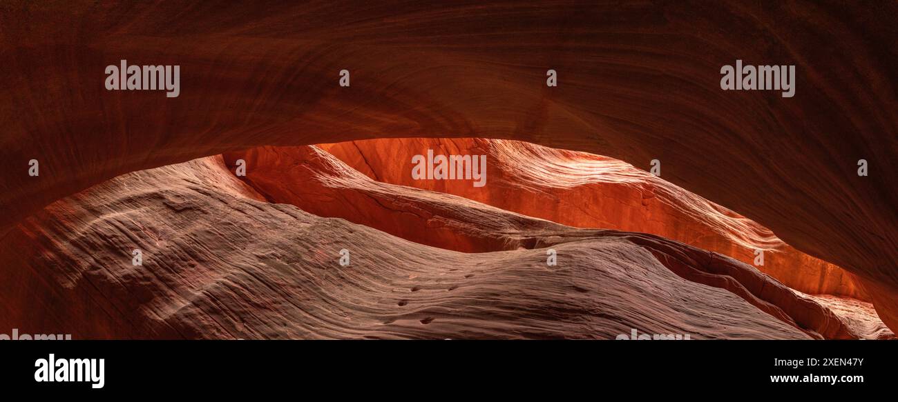 Striated corridors of Mystic Canyon are amazing to walk through and ...