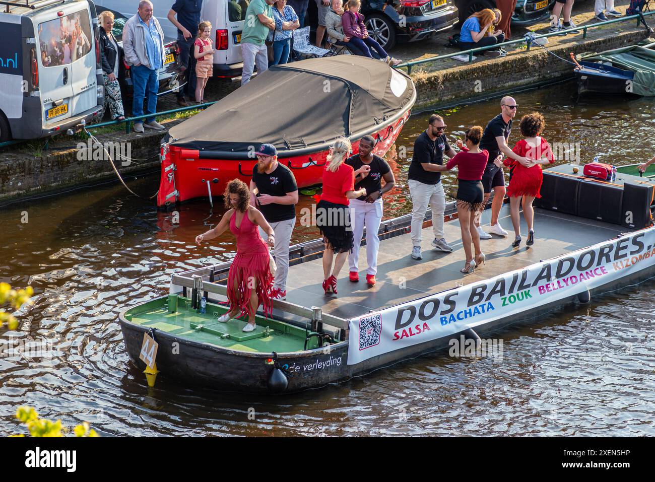 28. 06. 2024 Leiden, Netherlands, Lakenfest, celebration of the of ...