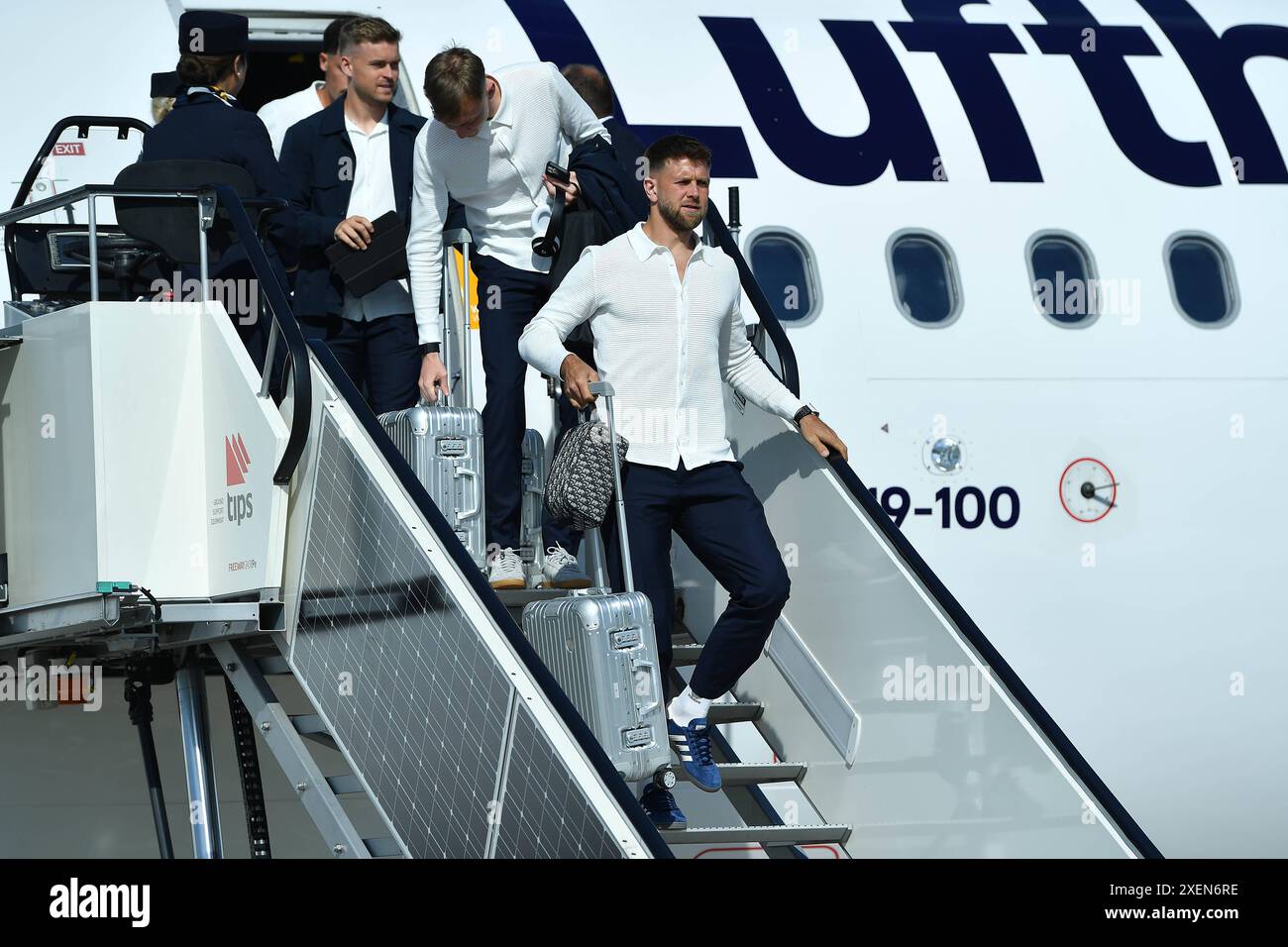 Dortmund Airport empfängt deutsche Nationalmannschaft Die deutsche ...