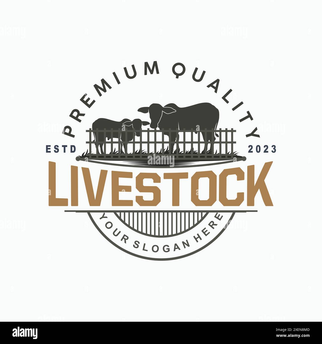 Livestock Logo, Fram Garden Design, Cow Logo Vector Badge Longhorn Bull ...