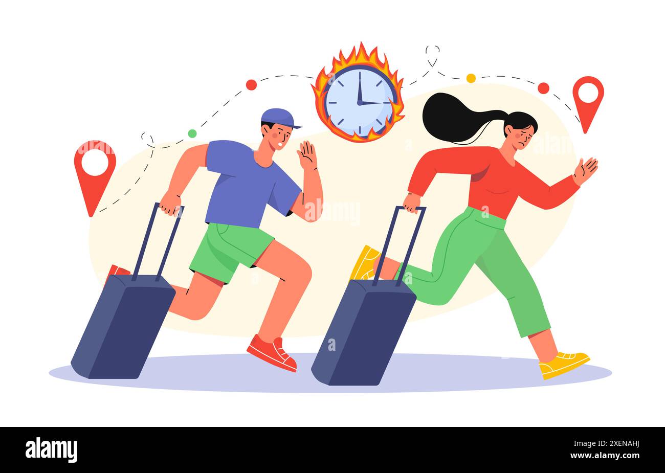 Time poor Stock Vector Images - Alamy