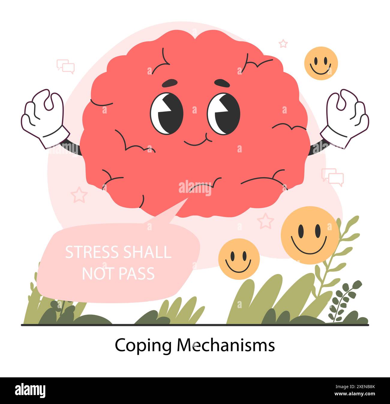 Coping mechanism. Emotional intelligence. Strategy to face of stress to ...