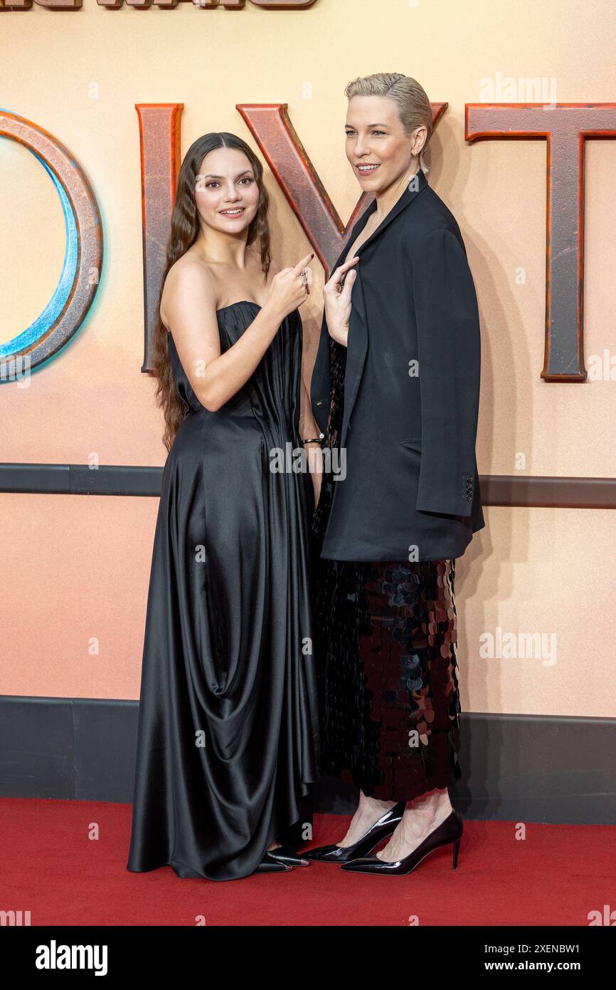 Cast and Guests attend Star Wars: The Acolyte premiere Featuring: Dafne ...