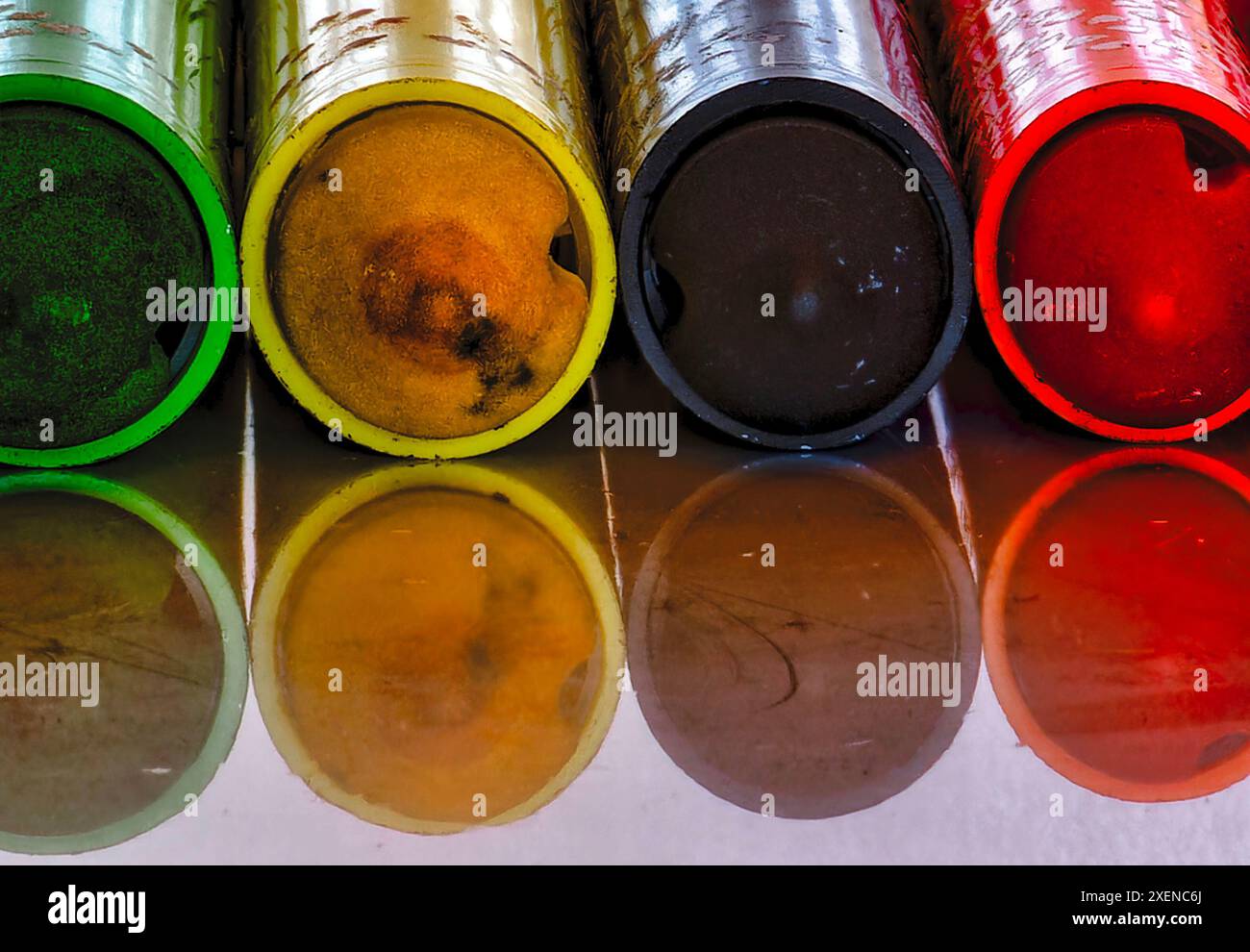 A collection of children's coloring pens Stock Photo - Alamy