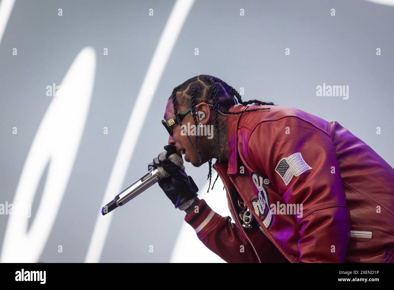 Panama Open Air 2024, 28. und 29.06.2024 Der amerikanische Rapper Tyga ...