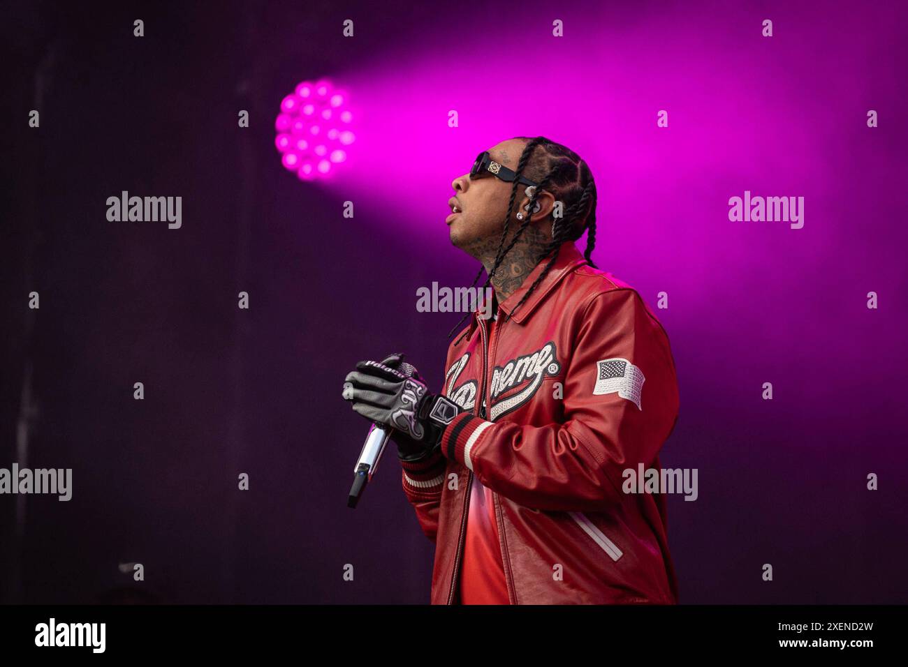 Panama Open Air 2024, 28. und 29.06.2024 Der amerikanische Rapper Tyga ...