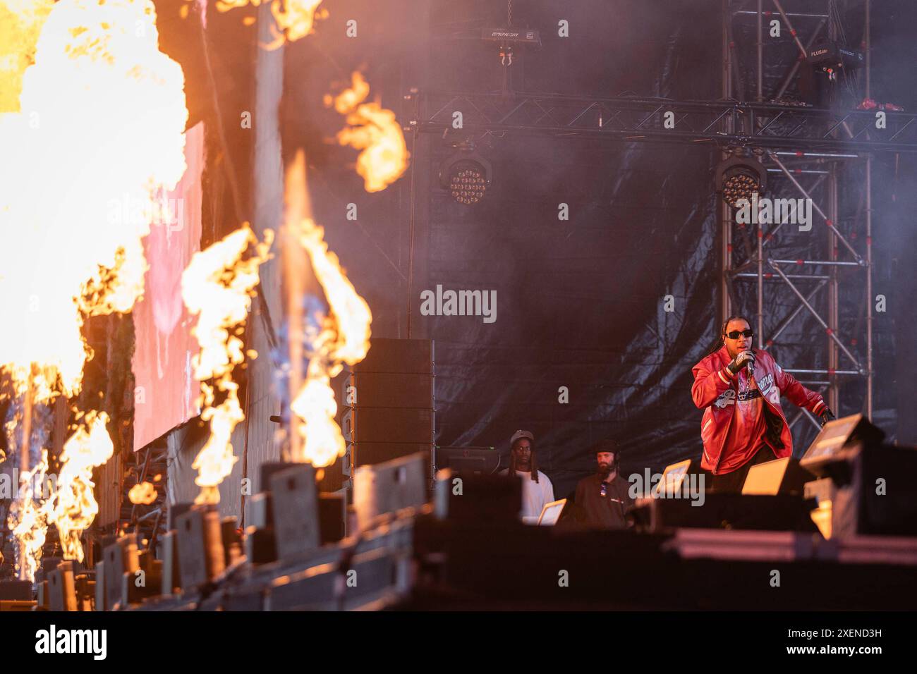 Panama Open Air 2024, 28. und 29.06.2024 Der amerikanische Rapper Tyga ...