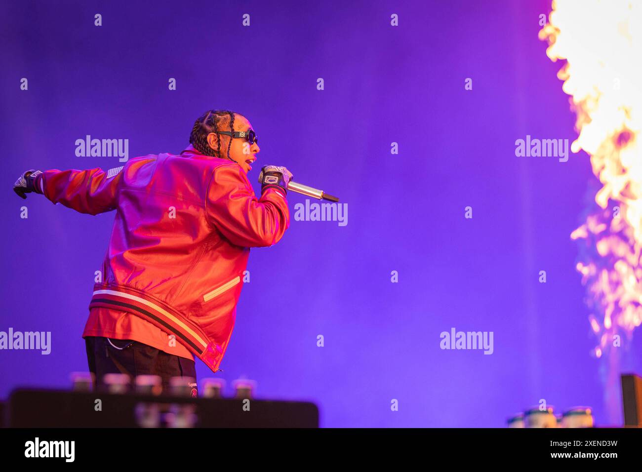 Panama Open Air 2024, 28. und 29.06.2024 Der amerikanische Rapper Tyga ...