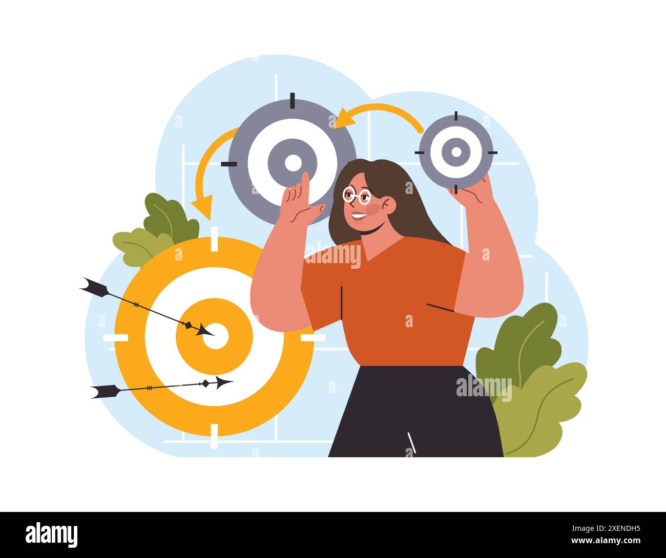 Hyperfocus. Focus and concentration skill. Self-discipline and time ...