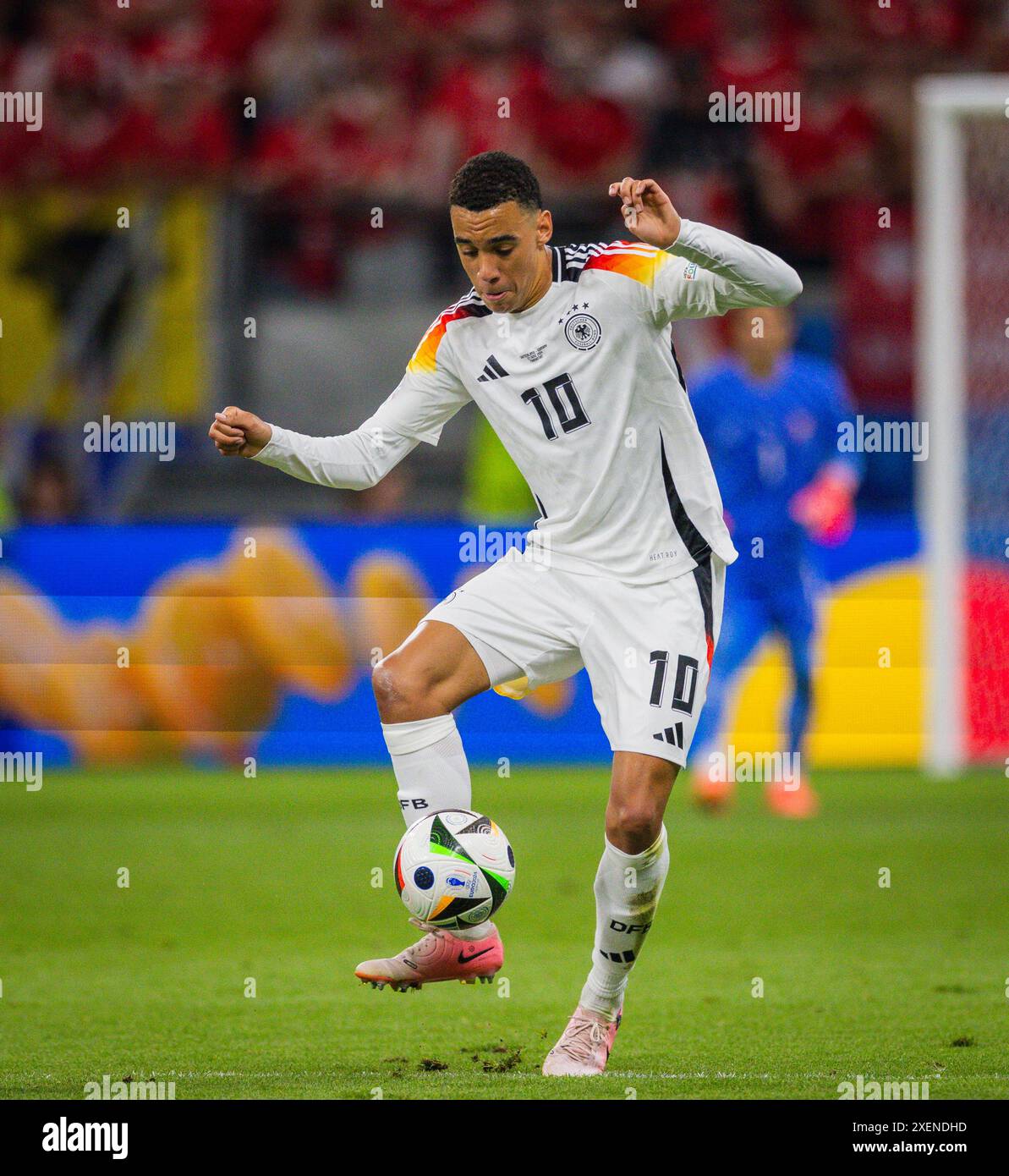Frankfurt, Germany. 23rd Jun 2024. Jamal Musiala (DFB) Switzerland ...