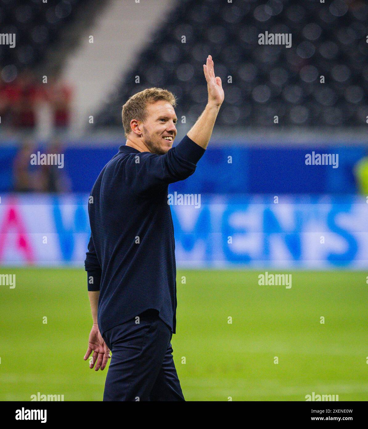 Frankfurt, Germany. 23rd Jun 2024. Trainer Julian Nagelsmann ...