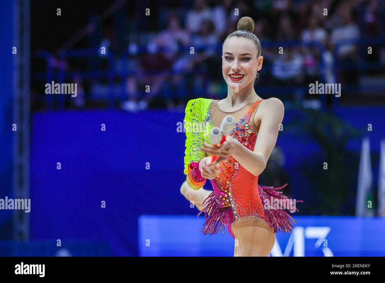 Darja Varfolomeev (GER) seen during Rhythmic Gymnastics FIG World Cup ...