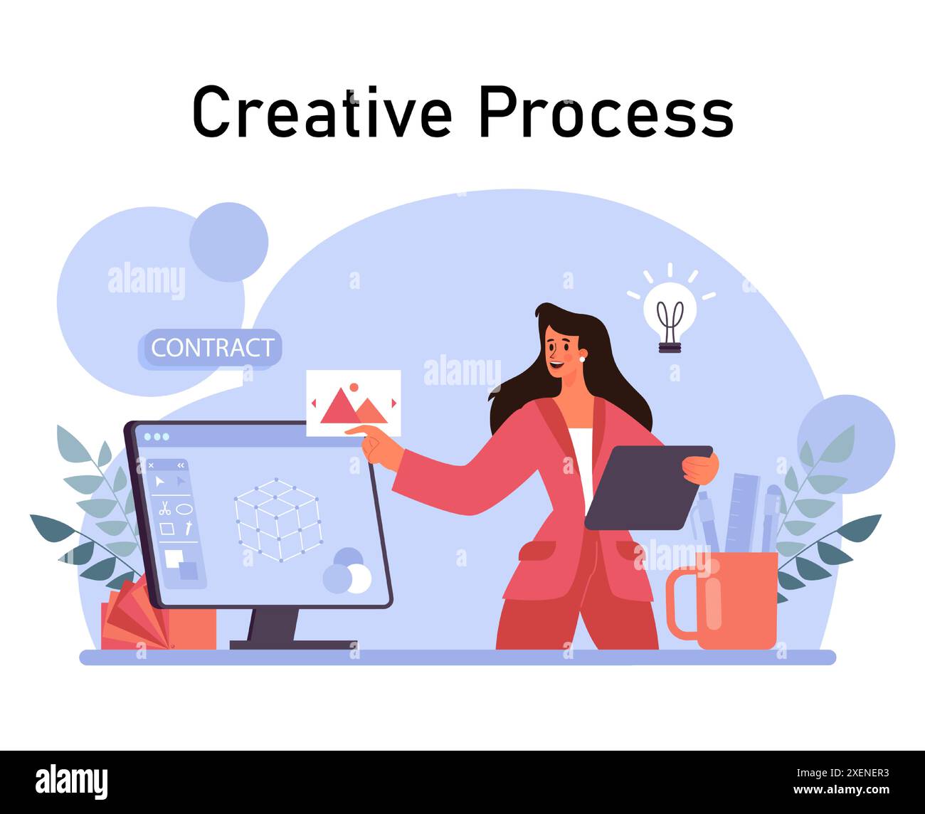 Media. Character producing content in mass media. Data visualization ...