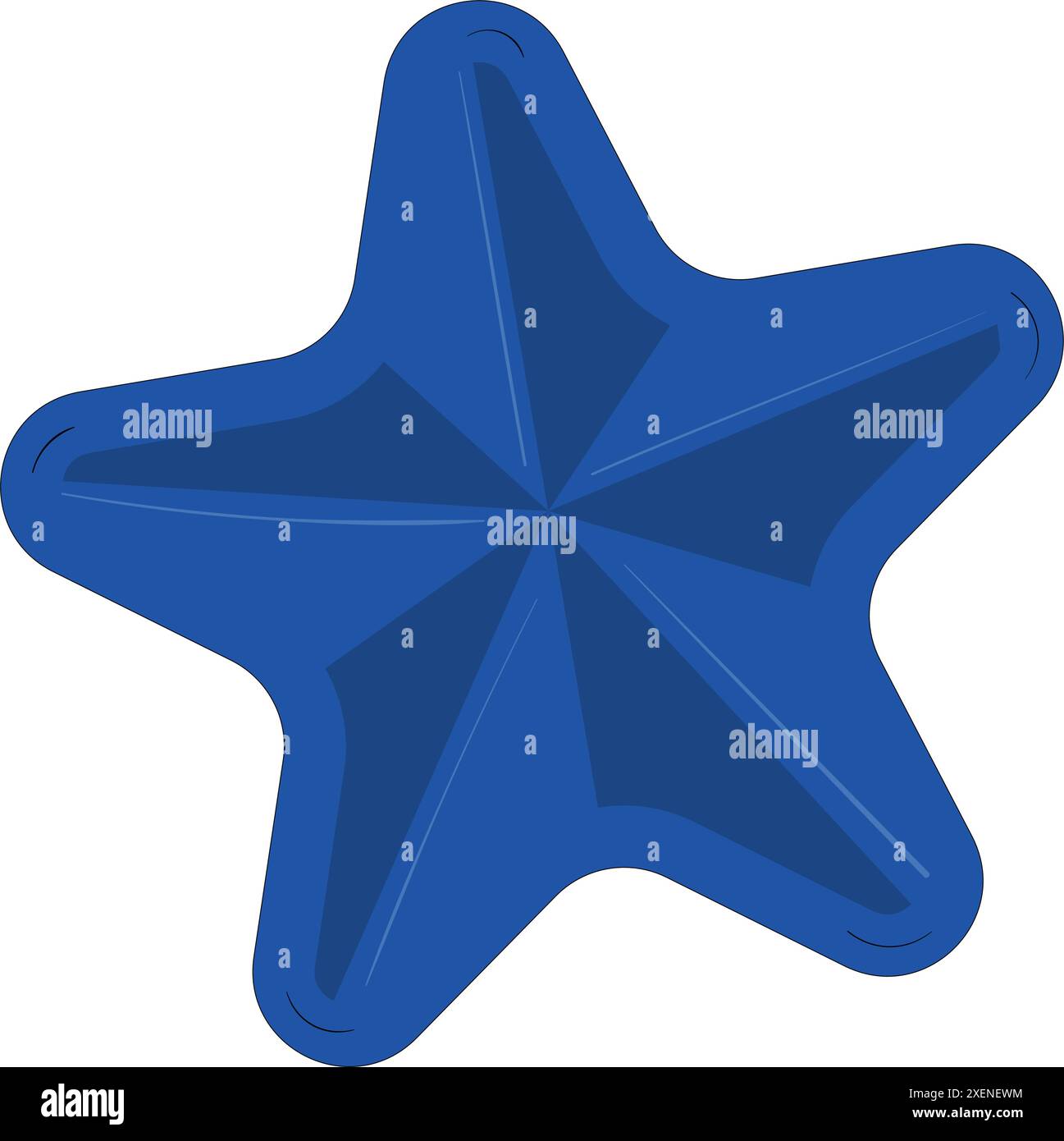 3D blue star icon Vector illustration Stock Vector Image & Art - Alamy