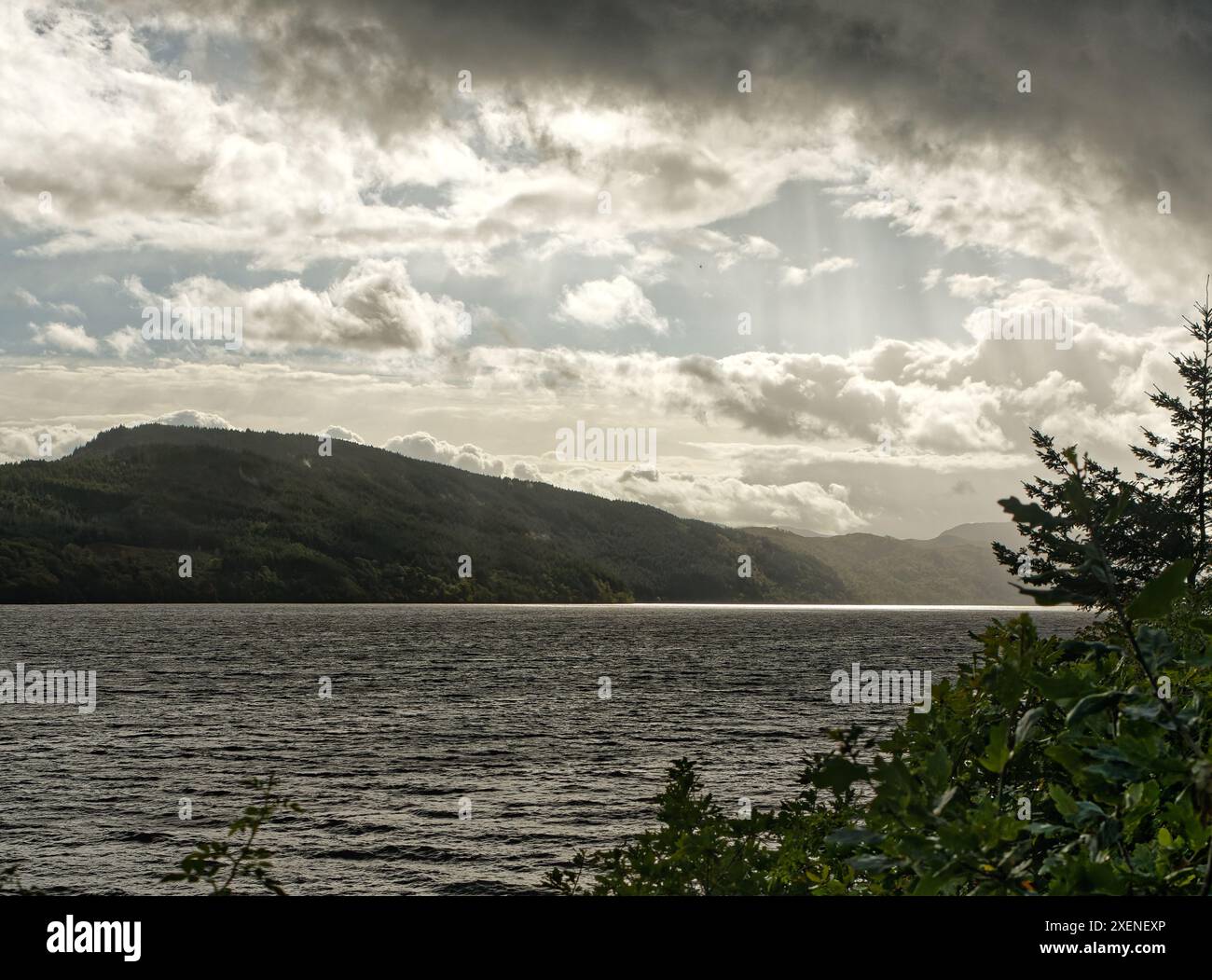 Loch ness scotland bad weather hi-res stock photography and images - Alamy