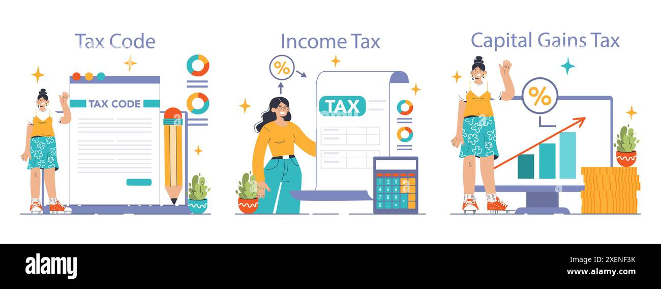 Tax optimization. Financial efficiency, budgeting and economy idea ...
