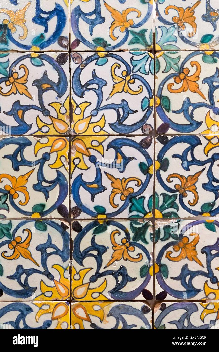 Lisbon, Portugal. Traditional Portuguese Azulejo ceramic tiles Stock ...
