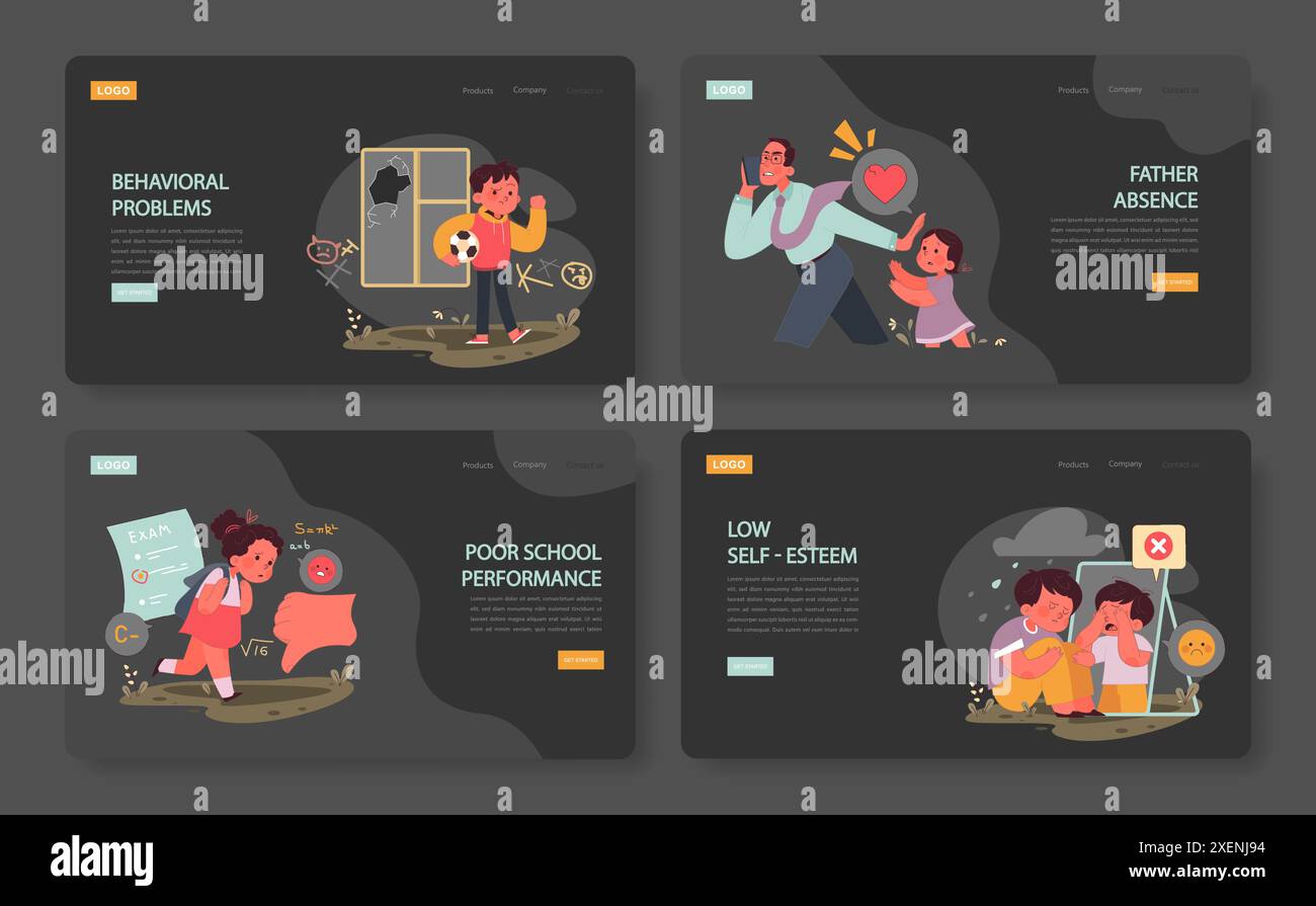 Absent boy Stock Vector Images - Alamy